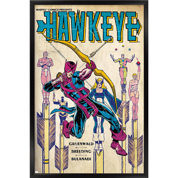 Marvel Comics - Hawkeye - Hawkeye #3 Wall Poster, 14.725" x 22.375 ...