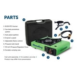 Flame King Dual Fuel Butane Propane Camping Stove, Lightweight ...