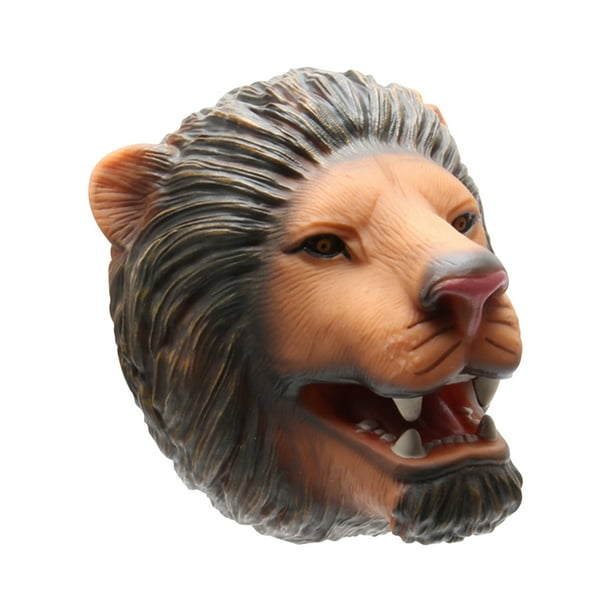 Cameland Animal Hand Puppets Animal Glove Toy Soft Rubber 3 6 Years Old Children s Toy Animal Head