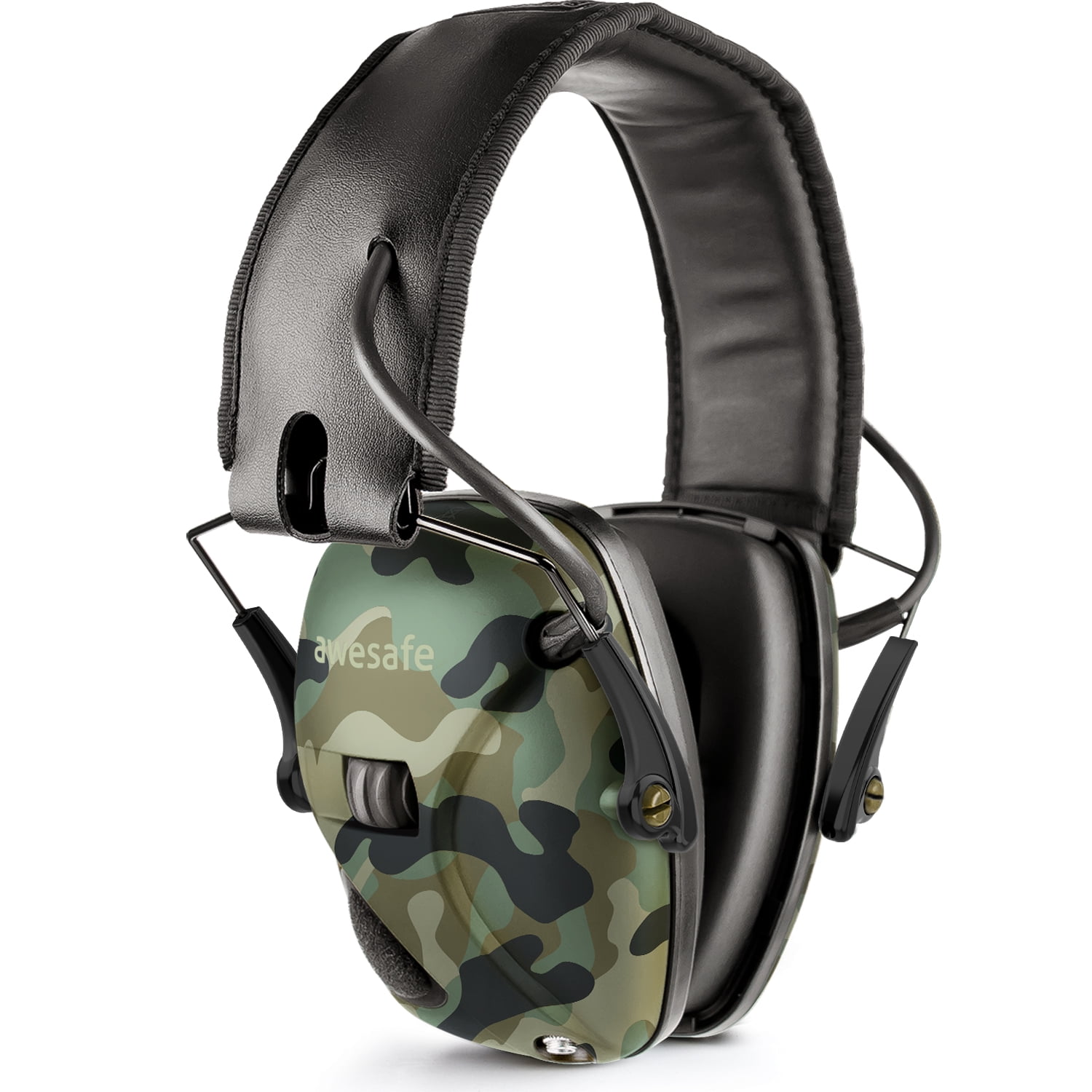 awesafe Electronic Shooting Earmuffs, with Noise Reduction Sound ...