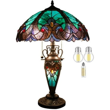 Design Toscano Lucina, Goddess of Light Stained Glass Lamp - Walmart.com