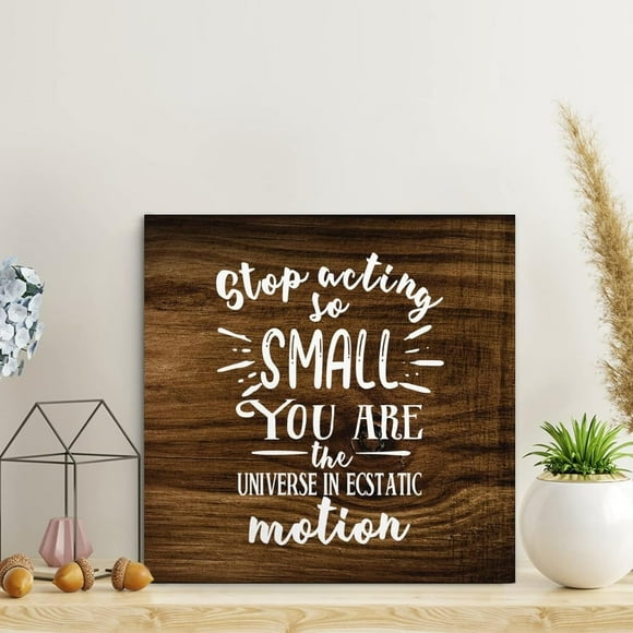 Small Wooden Signs Sayings