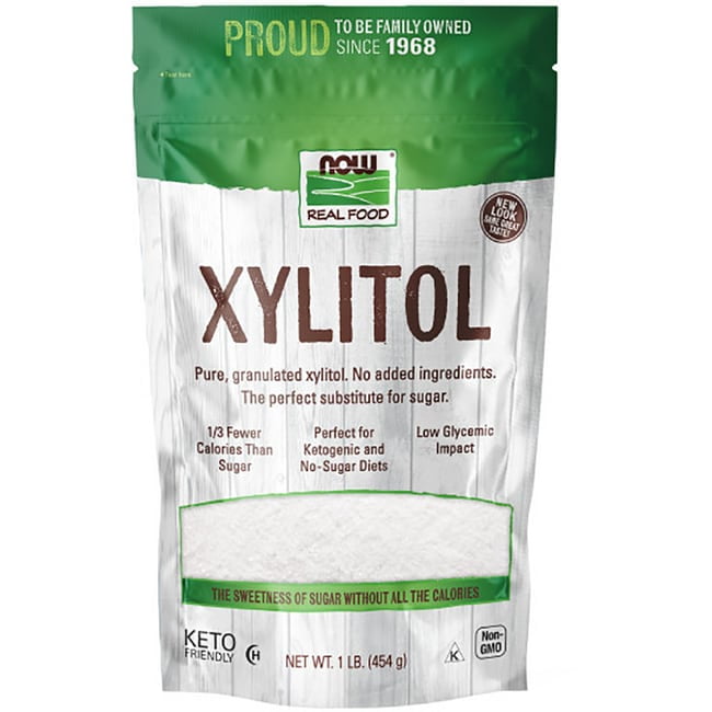 Now Foods - Real Food, Xylitol, 1 lb (454 g) - Walmart.com