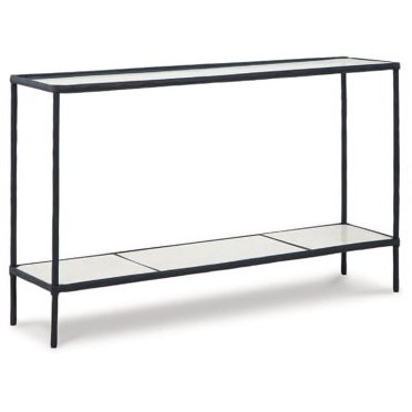Signature Design by Ashley Casual Ryandale Console Sofa Table Antique ...