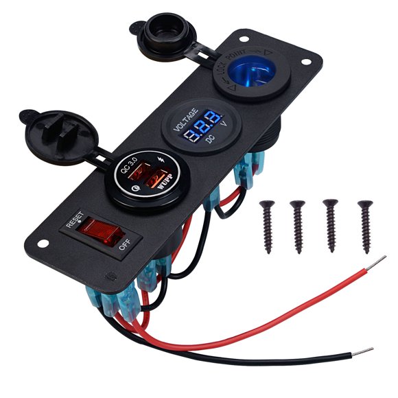 12 Volt Outlets with USB