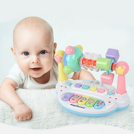 Snorda Baby Can Turn The Rattle Multi-function Electronic Organ Early ...