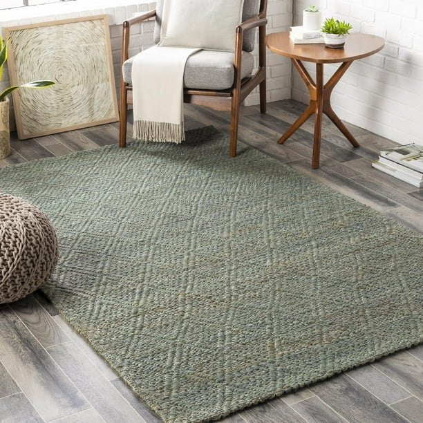 Mark&Day Area Rugs, 8x10 Ewer Modern Green Area Rug (8' x 10 ...