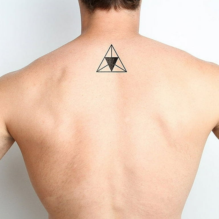 Triangle Tattoo Chest