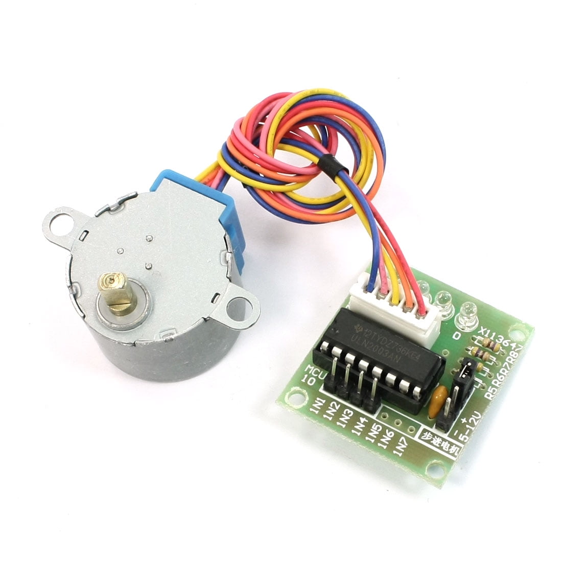 Unique Bargains UL2003 Driver Module Board 28BYJ-48 Stepper Motor Set ...