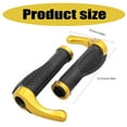 Bicycles Handlebars Grip Shock & Dustproof Bicycles Grip Comfortable ...