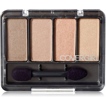 CoverGirl Natural Eye Shadow Kit, Shimmering Sands Glitter [110], Easy ...