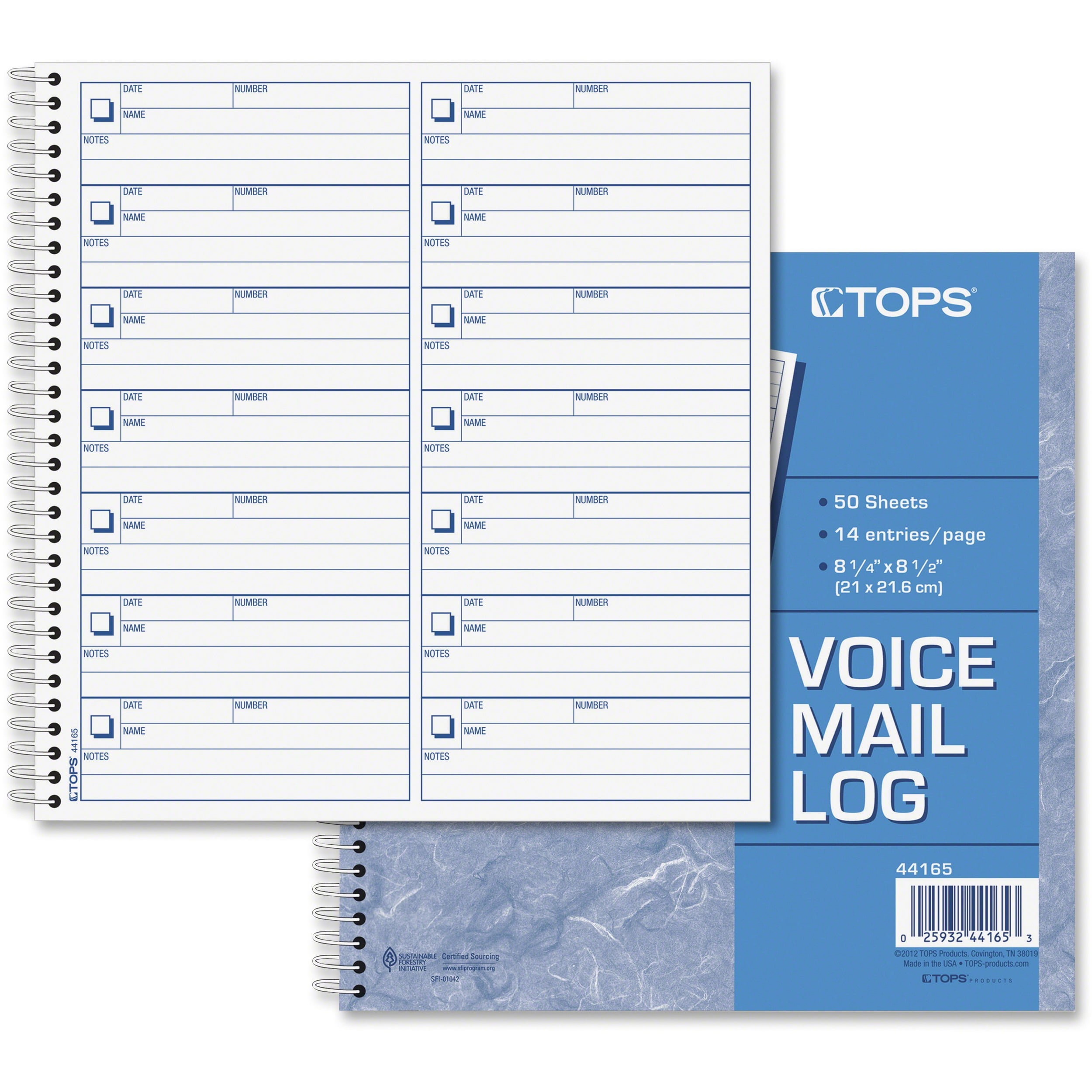 Voice Message Log Book - Walmart.com - Walmart.com
