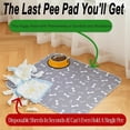 Dog Pee Pads with Pheromones, Washable Reusable Puppy Pads for Potty ...