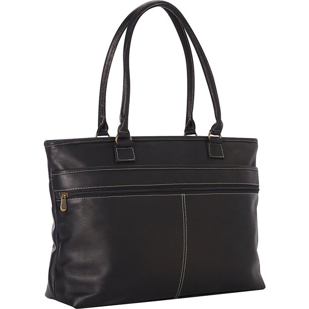 Le Donne Leather Fauna Executive Tote LD-9894 - Walmart.com