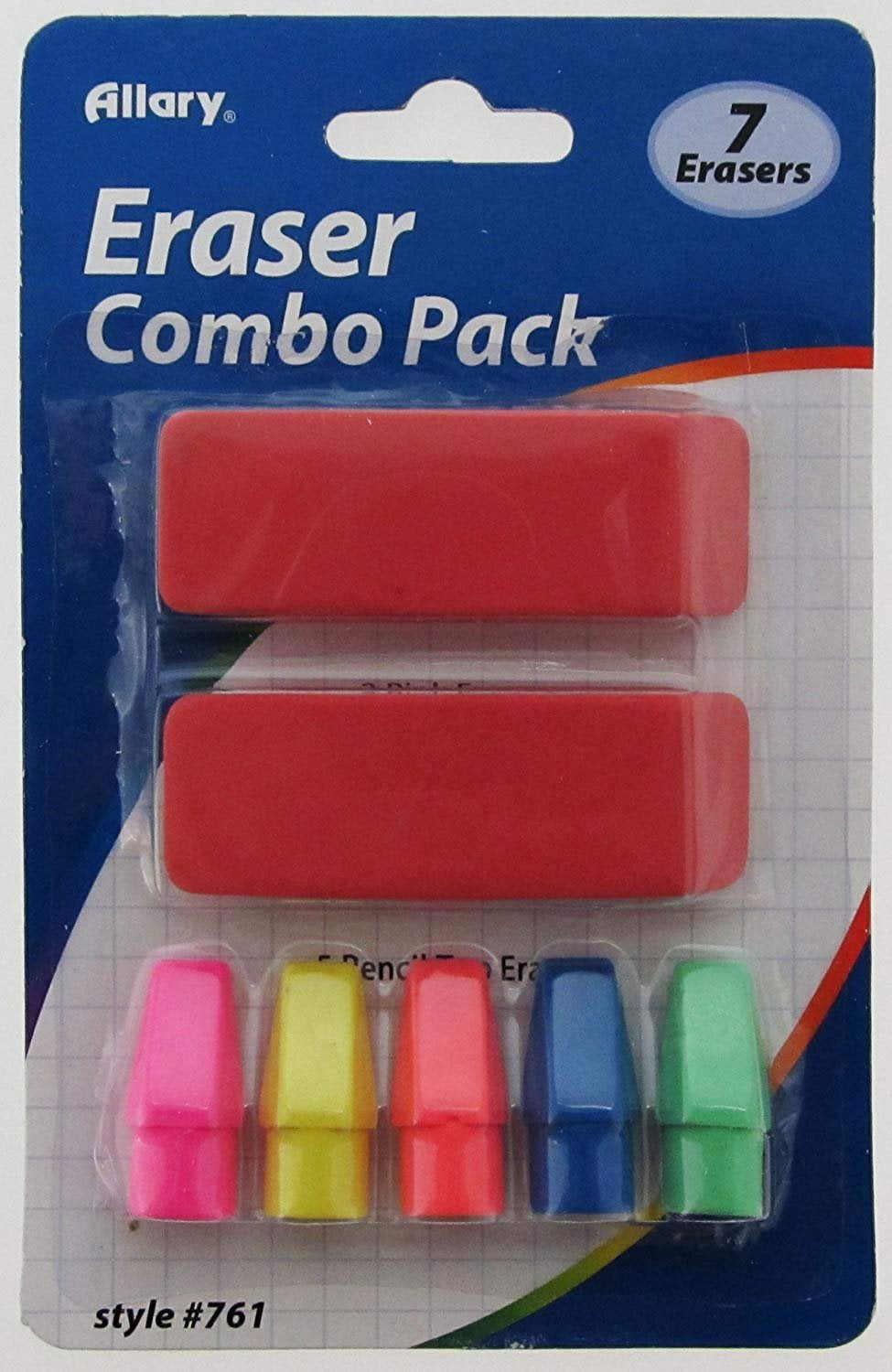 Allary 7 Eraser Combo Pack - Walmart.com