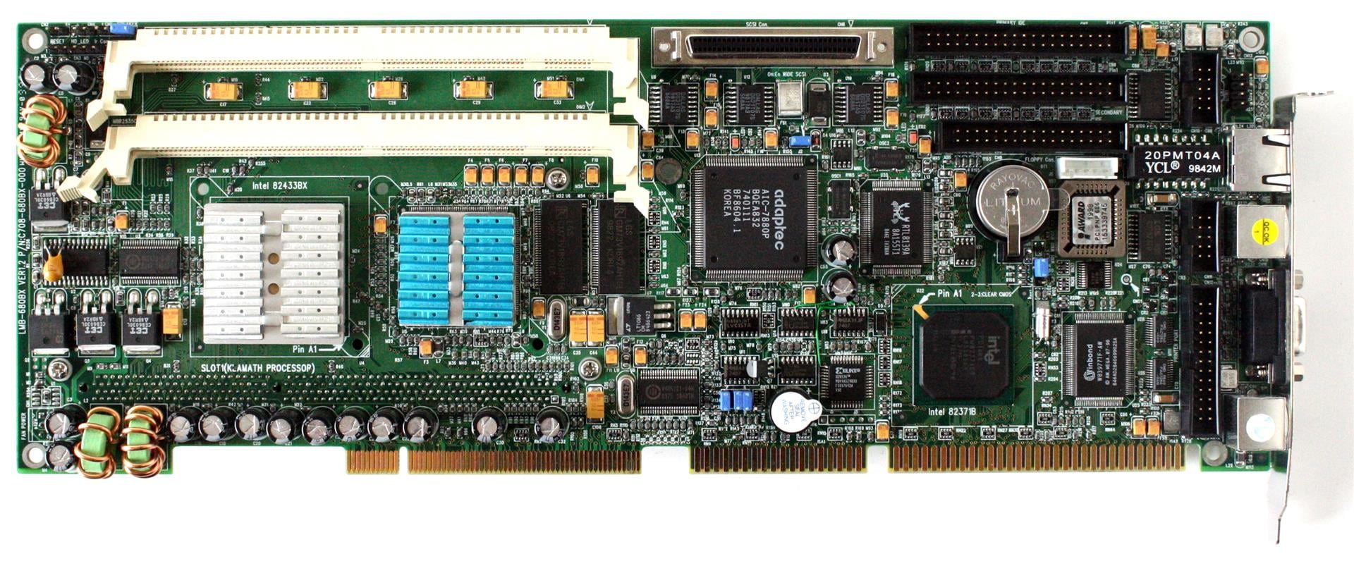 LMB-680BX-000 - CPU SINGLE BOARD COMPUTER ISA/PCI - Walmart.com