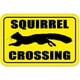 Squirrel Crossing Sign - Walmart.com