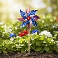 Small Stars and Stripes Pinwheel, Red/White/Blue, 14.5", Patriotic by ...