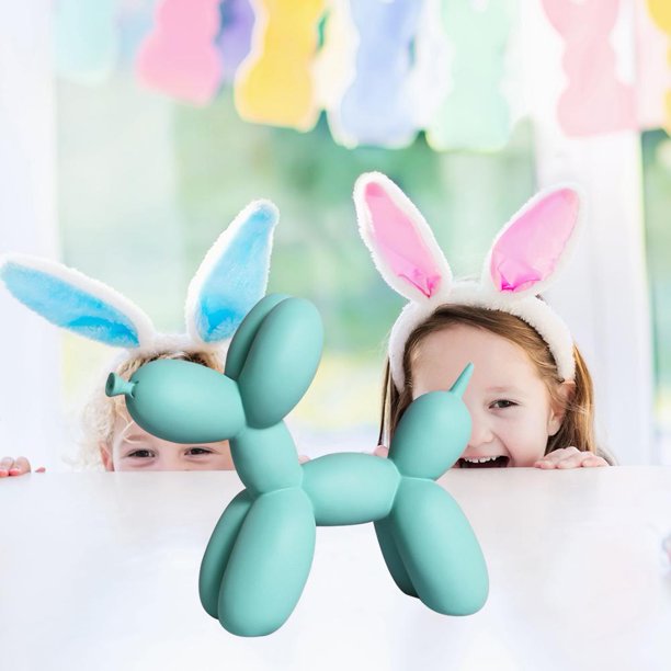 Peggybuy Nordic Style Balloon Dog Sculpture Resin Animals Shape Home ...
