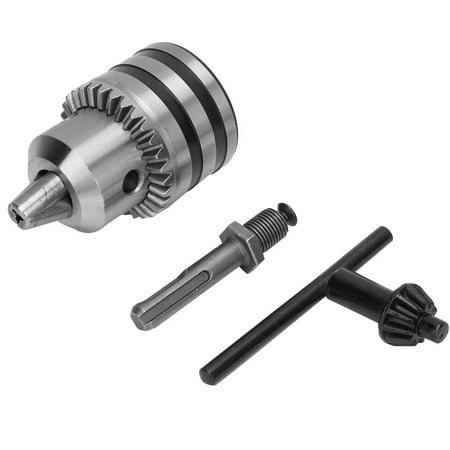 Key Type Drill Chuck, 3.0-16MM 1/2-20UNF, Adapter Kit Key Type Round ...