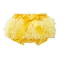 Girls Double Lace Mesh Shorts with Soft Sheer Overlay and Bow for Kids ...