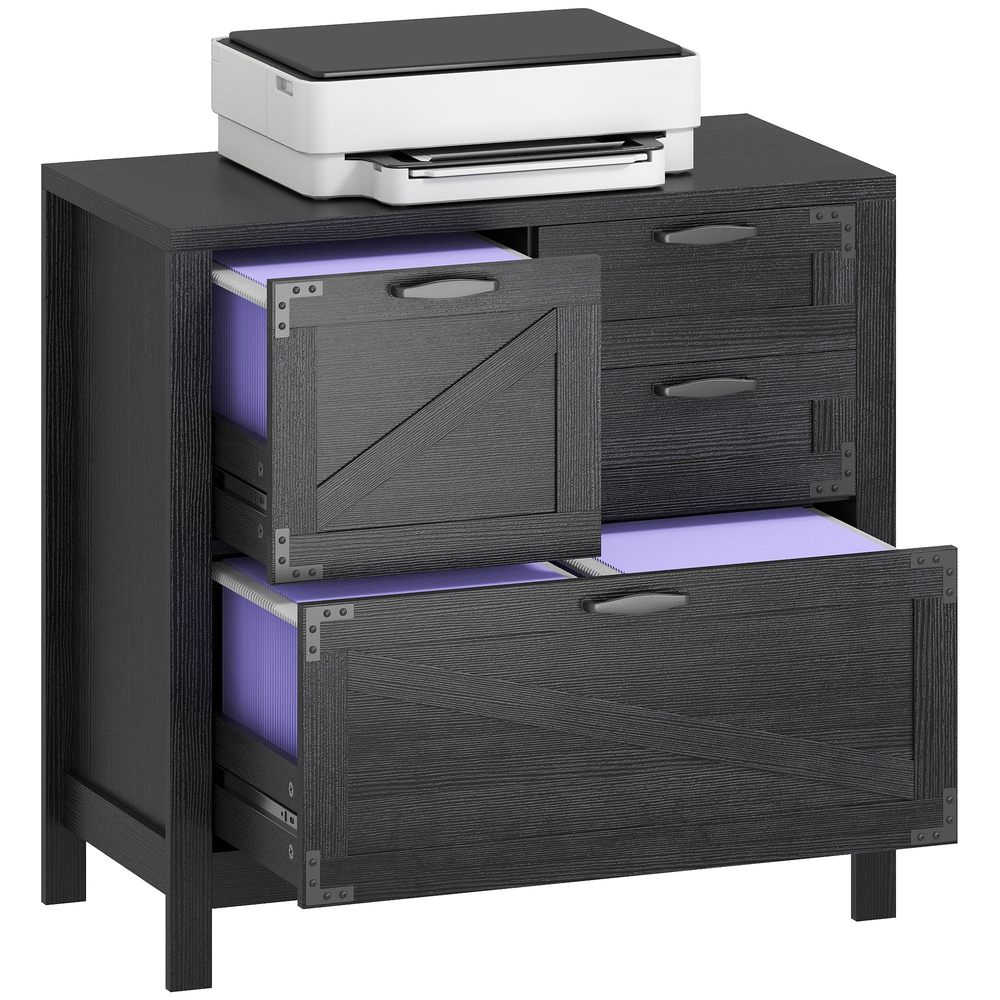 Click here for Homcom 4 Drawer File Cabinet Filing Cabinet For Le... prices