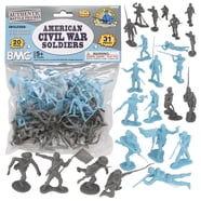 BMC Toys Military Soldier D-Day Tank Battle - 36pc Plastic Army Men ...