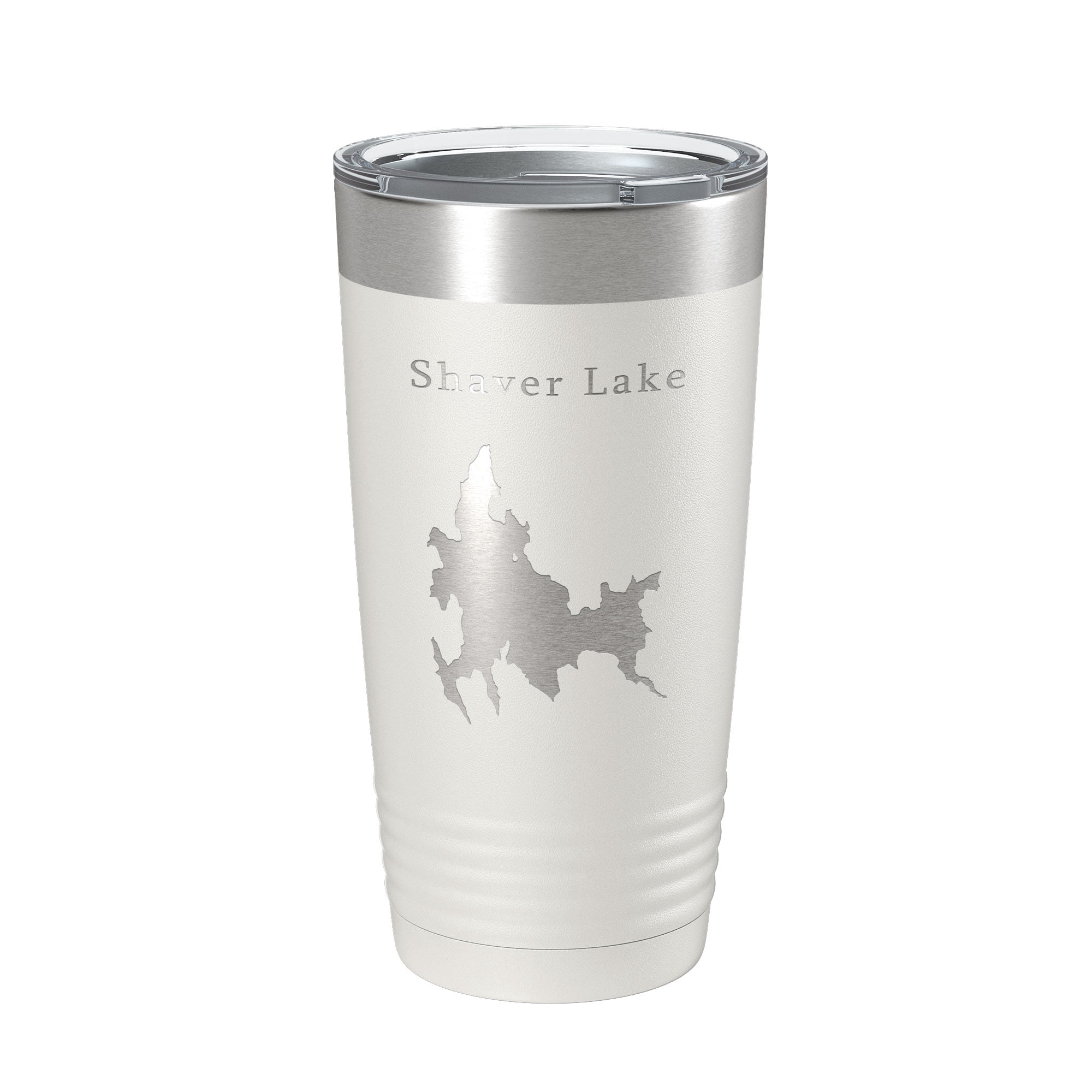 Shaver Lake Map Tumbler Travel Mug Insulated Laser Engraved Coffee Cup ...