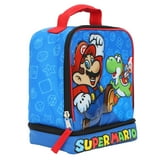 Nintendo's Super Mario Bros. Kids Insulated Double Compartment Lunch ...