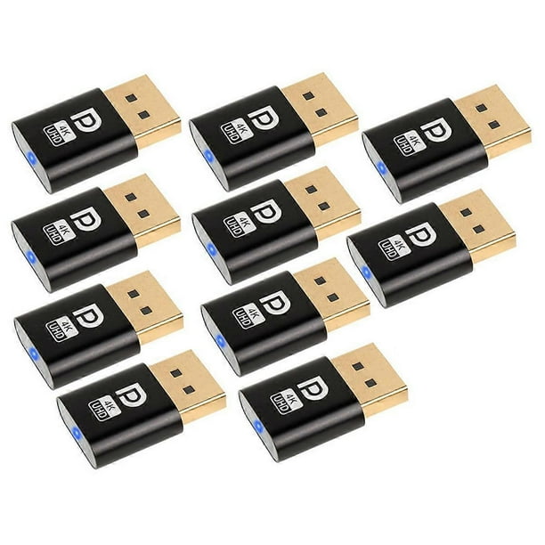 4K Displayport Dummy Plug DP Virtual Display Adapter DP Dummy Plug EDID ...