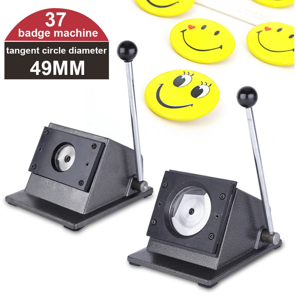 CNCEST 37mm Button Graphic Stand Die Cutter Graphic Punch Die Round ...