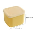 Cheese Keeper For Refrigerator 2Pcs Covered Cheese Cases Kitchen Fruits ...