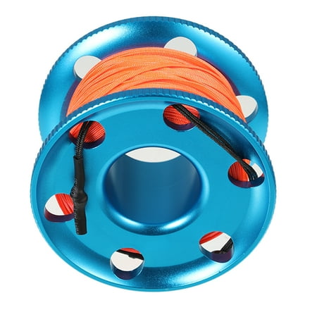 Transemion Diving Spool Finger Reel Double-ended Hook Aluminum ...