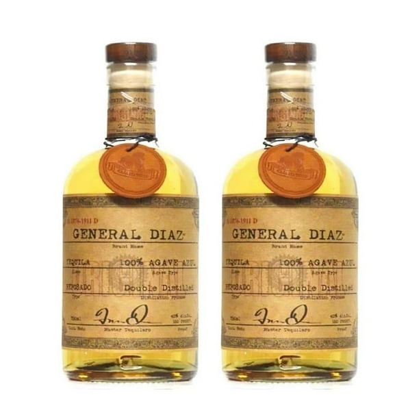 Duo Pack Tequila General Díaz Reposado 750ml General Díaz Tequila ...