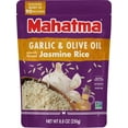 Mahatma Ready-to-Heat Garlic and Olive Oil Jasmine Rice,(1Pack ...