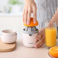 Worgeous White Fruit Squeezer with 8 Blades for Squeezing Fruits and ...