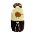 Adorable Cookie Handheld Pencil Bag, Lightweight Zipper Pen Case with ...