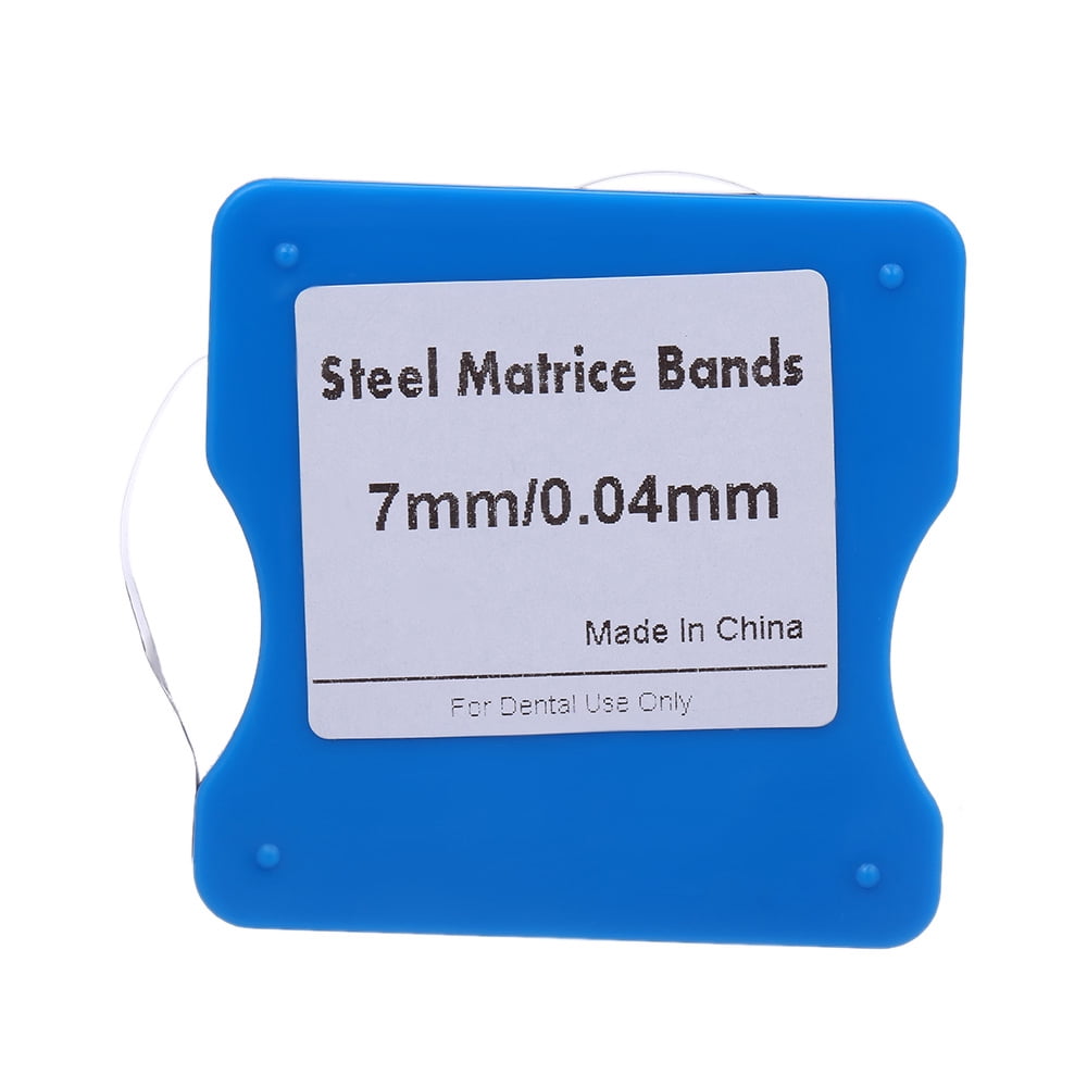 9.8FT Dental Matrix Bands Strip Roll Restauración Luz Acero inoxidable ...