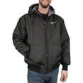 Freeze Defense Men's Big & Tall Fleece Lined Quilted Winter Jacket Coat ...