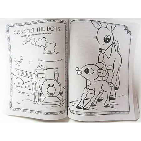 Rudolph the Red-Nosed Reindeer Celebration Season 288 Page Coloring amp ...