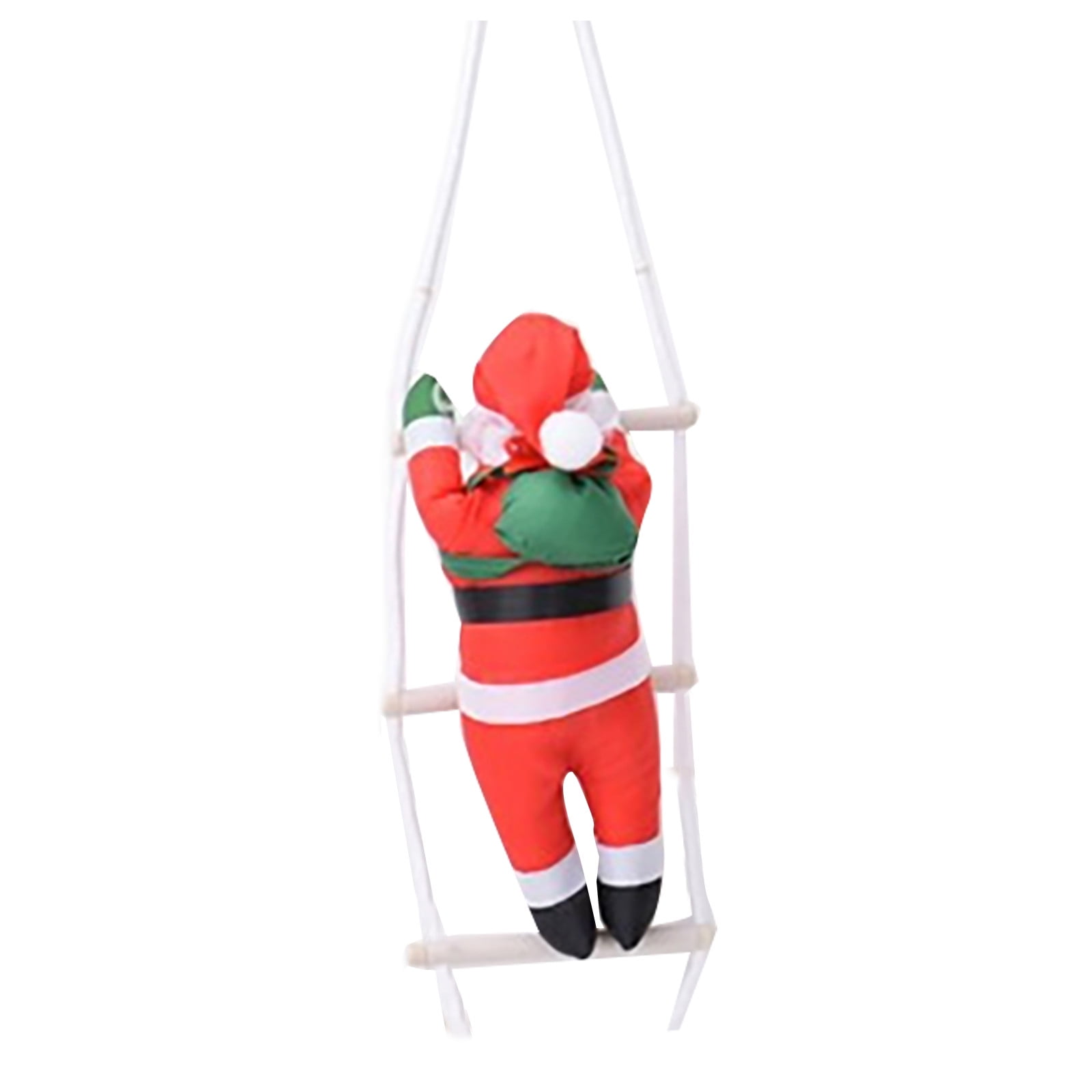 Click here for Vivavault Climbing Santa On Rope Ladder Christmas... prices