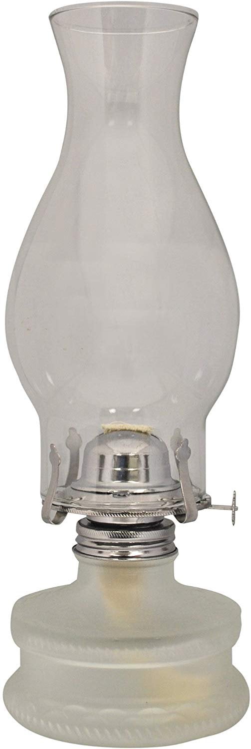Lamplight Farms 22300 Classic Oil Lamp Frosted Base - Walmart.com
