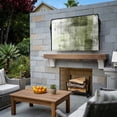 Abstract Art Outdoor TV Cover 48 to 50 inch Vintage Green Collage Oil ...