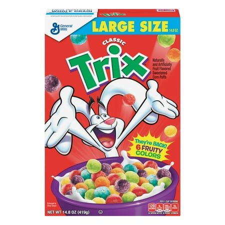 General Mills Trix Cereal Bar Nutrition Facts | Besto Blog