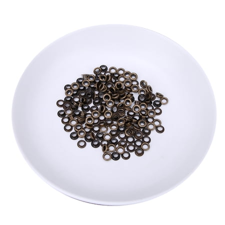 Eyelet Metal 100pcs 5mm Brass Double Sided Eyelets Rivets Grommet For ...