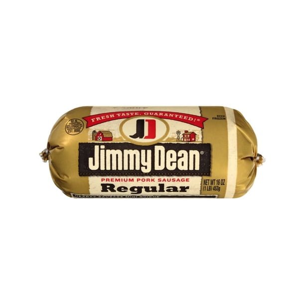 Jimmy Dean Regular Sausage Roll 1lbs (PACK OF 12) - Walmart.com