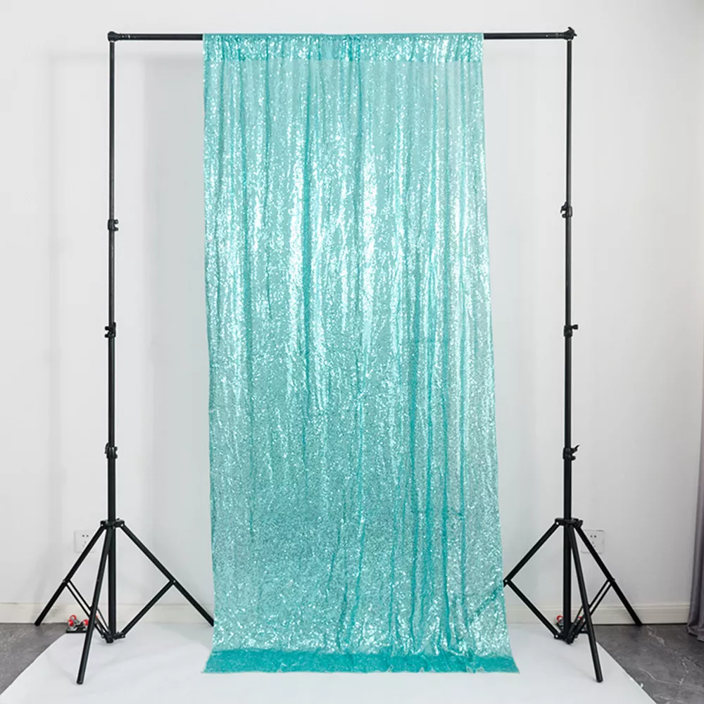 Touiyu Sequin Backdrop Curtain Photography Wedding Party Background ...