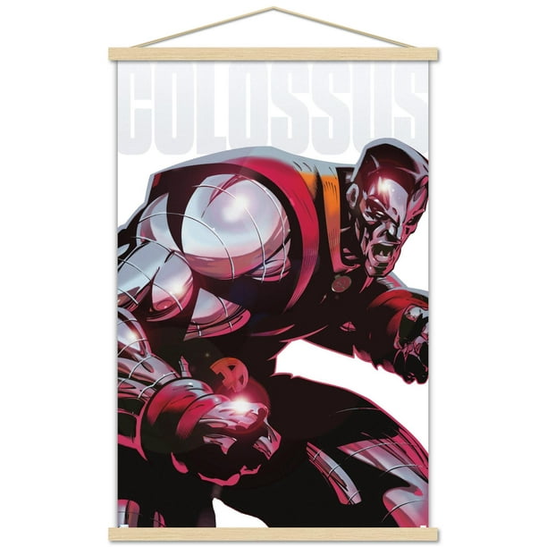 Marvel Comics - Colossus - Classic Wall Poster with Wooden Magnetic ...