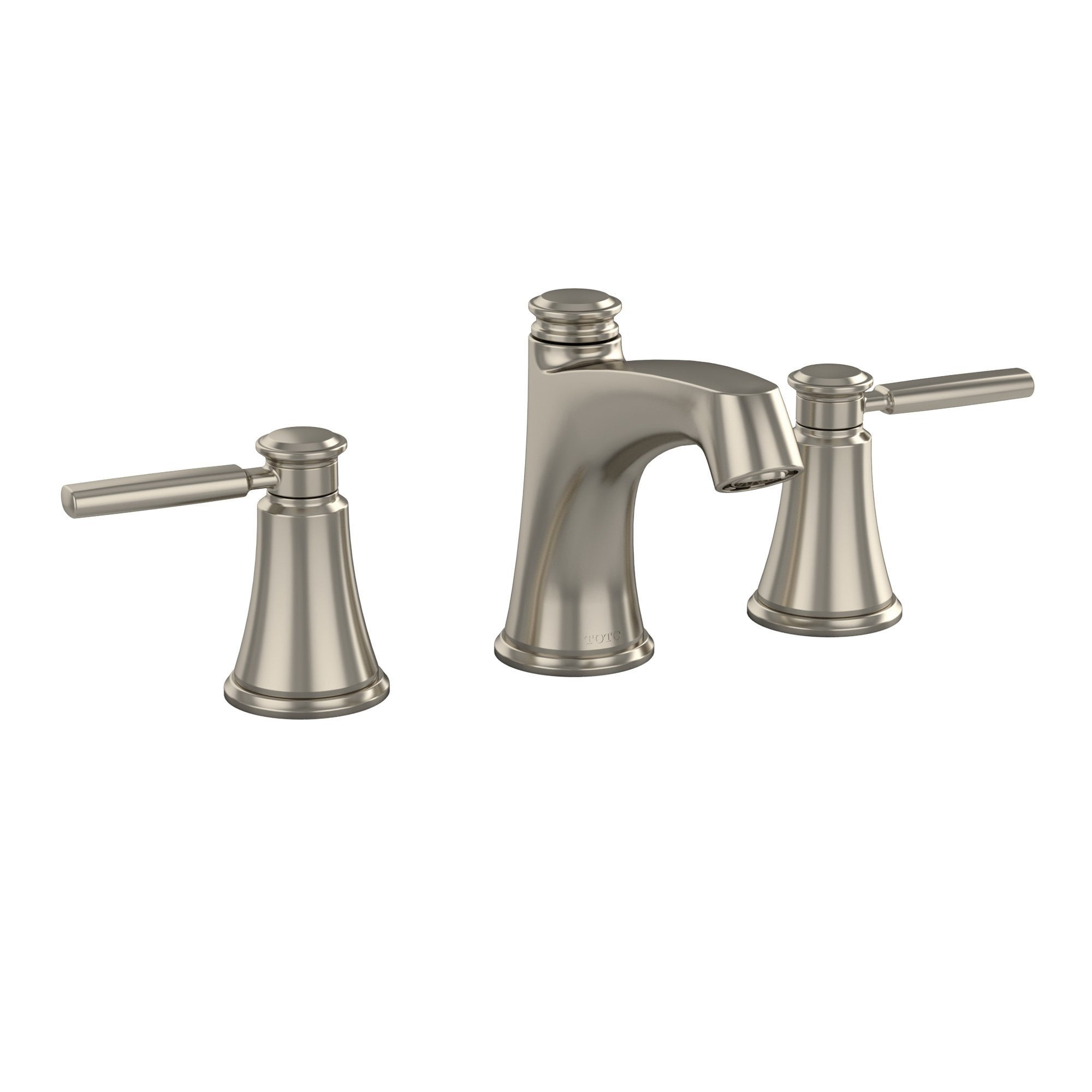 TOTO Keane Two Handle Widespread 1.5 GPM Bathroom Sink Faucet, Brushed ...