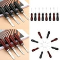 CIYISON 4/6/8/10mm Leather Edges Beveler Tool Leather Grooving Tool ...